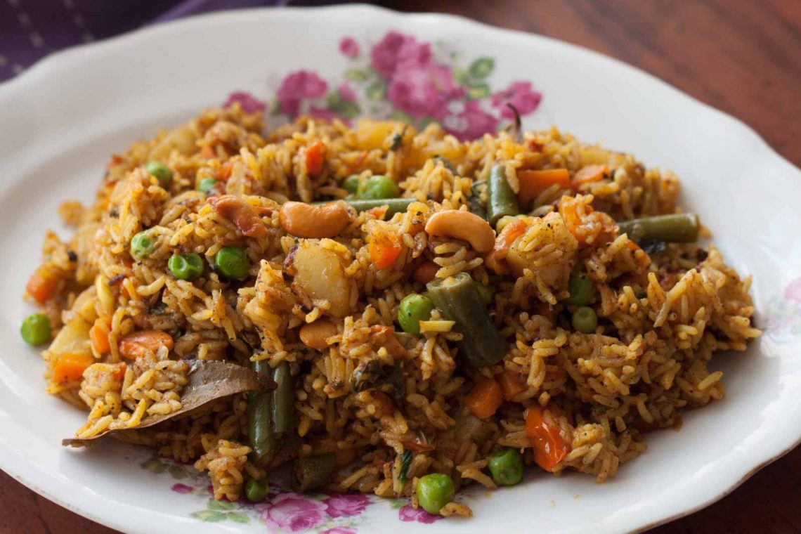 Quick And Easy Vegetable Biryani Recipe